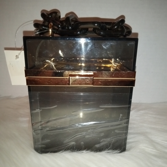N/A | Bags | Unique Acrylic Square Purse Nwt | Poshmark